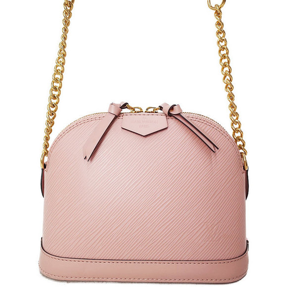 Louis Vuitton | Bags | Louis Vuitton Epi Alma Mini Chain Shoulder Bag ...